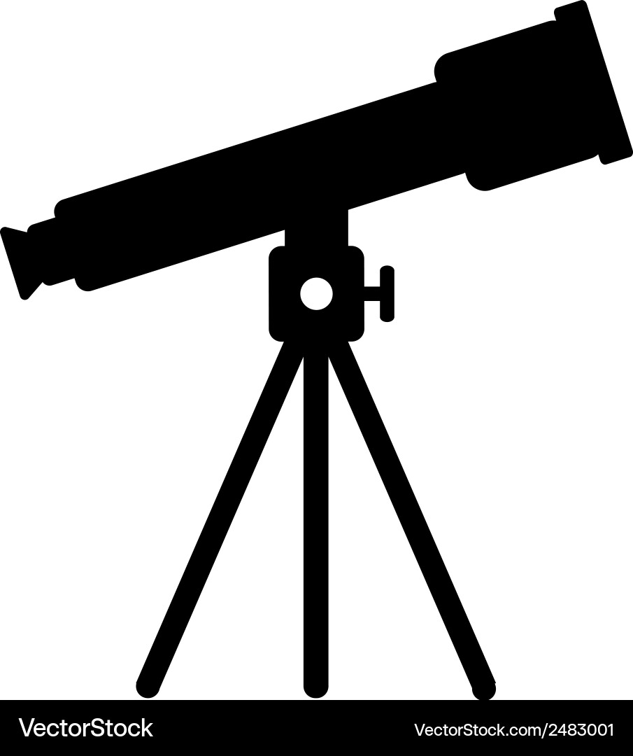 Telescope icon Royalty Free Vector Image - VectorStock