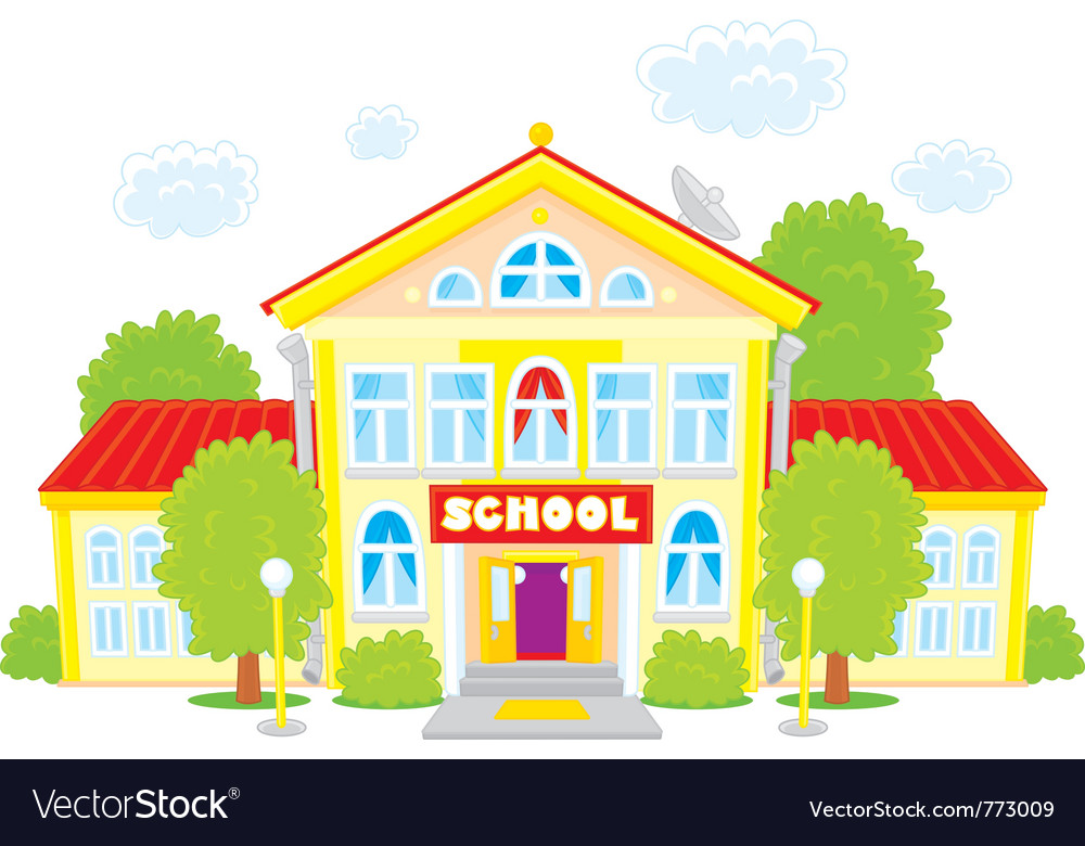School Royalty Free Vector Image - VectorStock