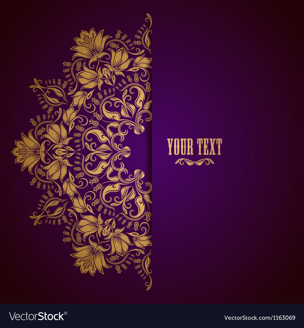 Royal background Royalty Free Vector Image - VectorStock