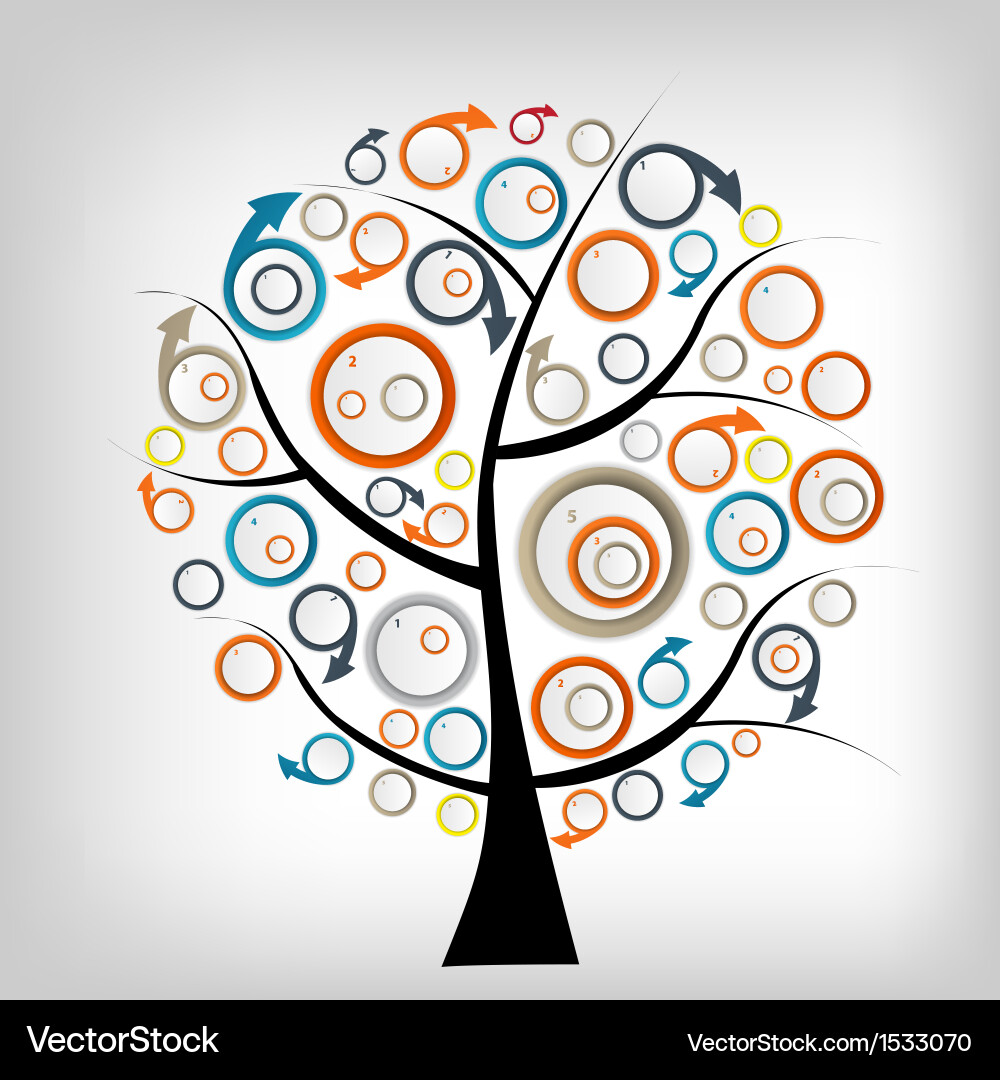 Infographic Business Template Royalty Free Vector Image