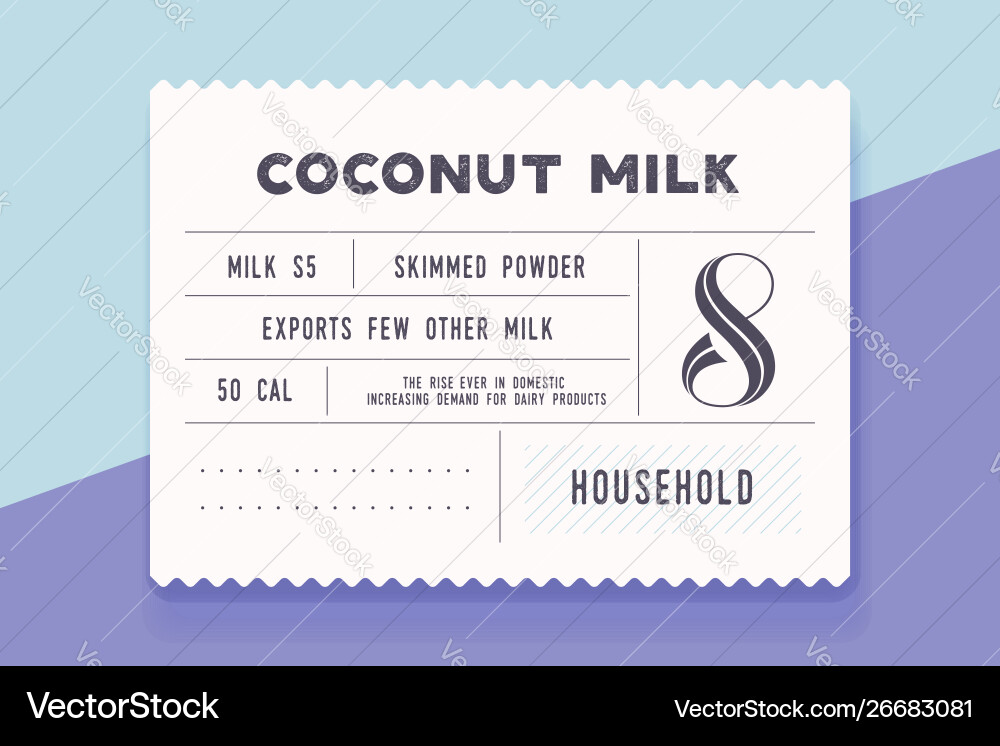 Vintage minimal label set graphic modern Vector Image