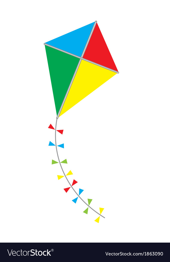 Kite Royalty Free Vector Image - VectorStock