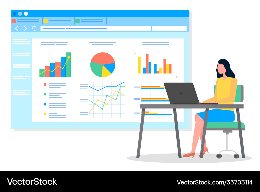 Choosing way to attract customers project Vector Image