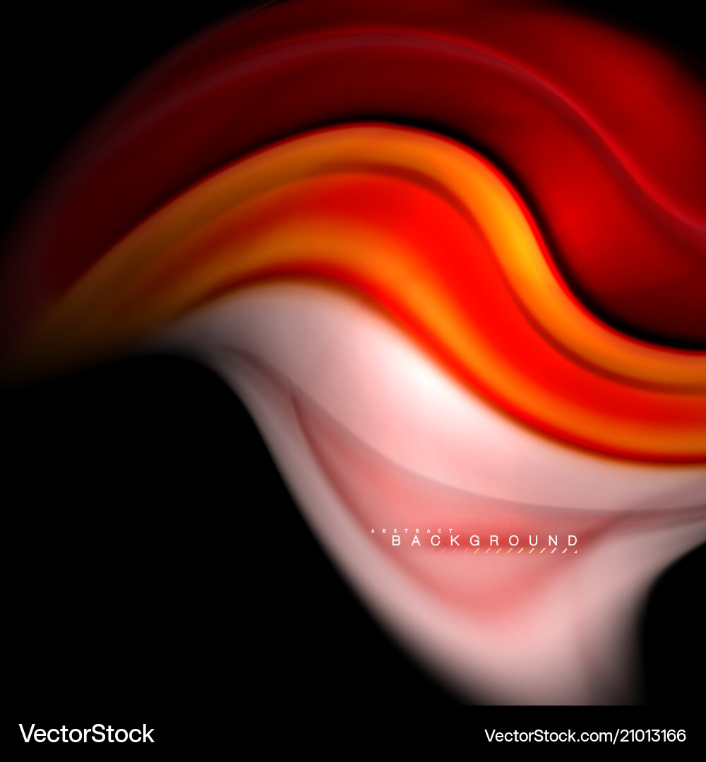 Fluid mixing colors wave abstract Royalty Free Vector Image