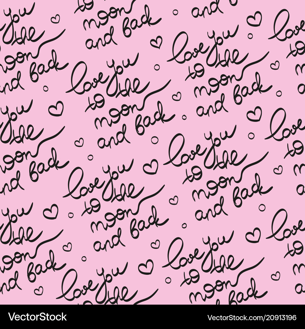 Pink seamless pattern for print and scrapbooking Vector Image