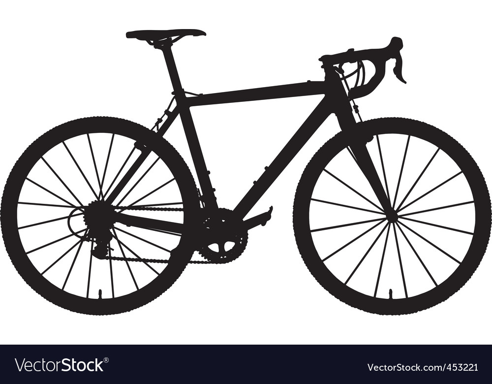 Cyclocross bicycle Royalty Free Vector Image - VectorStock