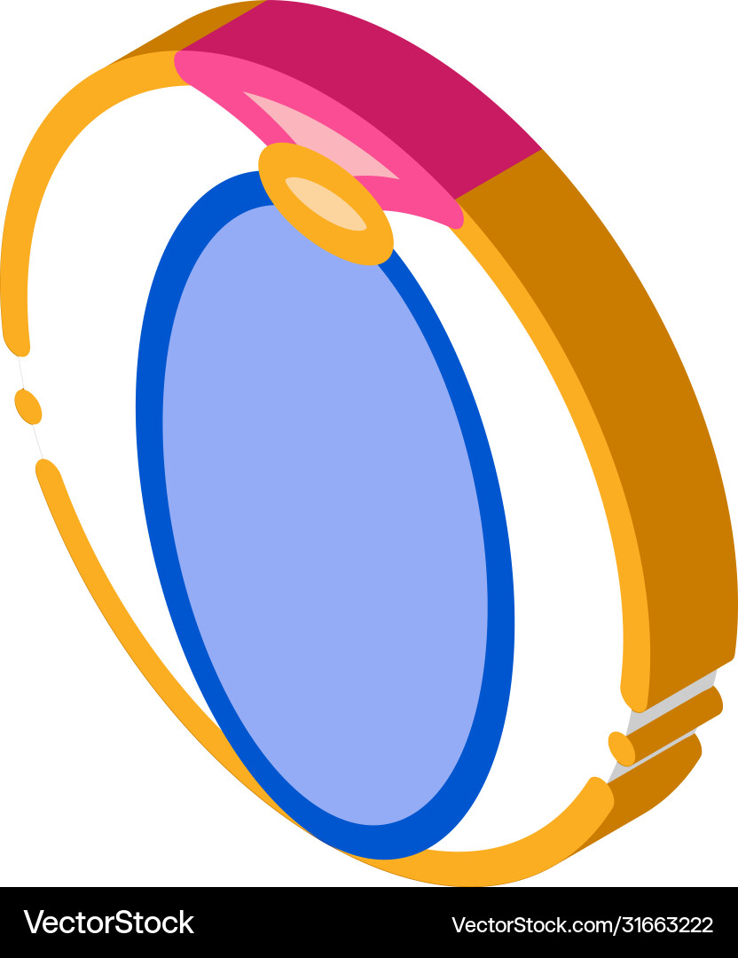 Playing ball isometric icon Royalty Free Vector Image