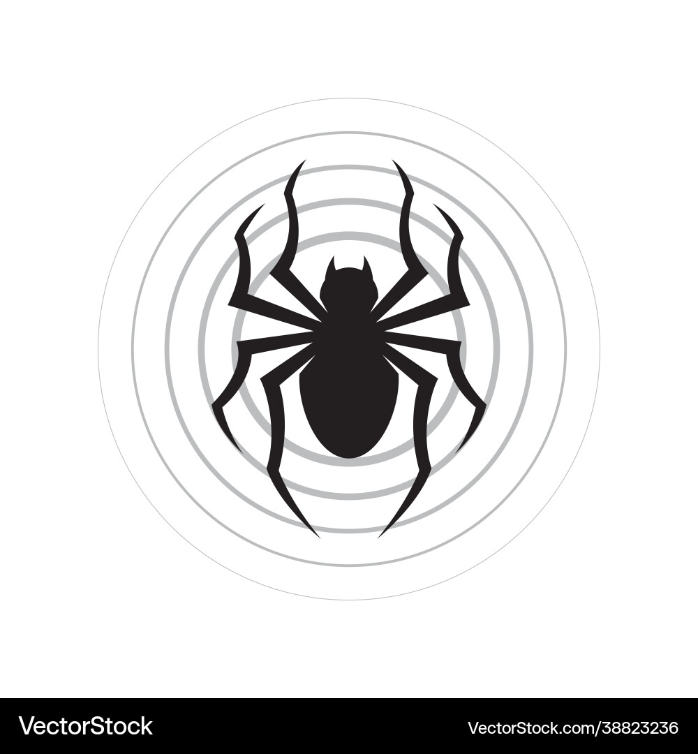 Spider icon design design Royalty Free Vector Image