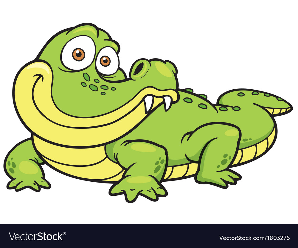 Crocodile Royalty Free Vector Image - VectorStock