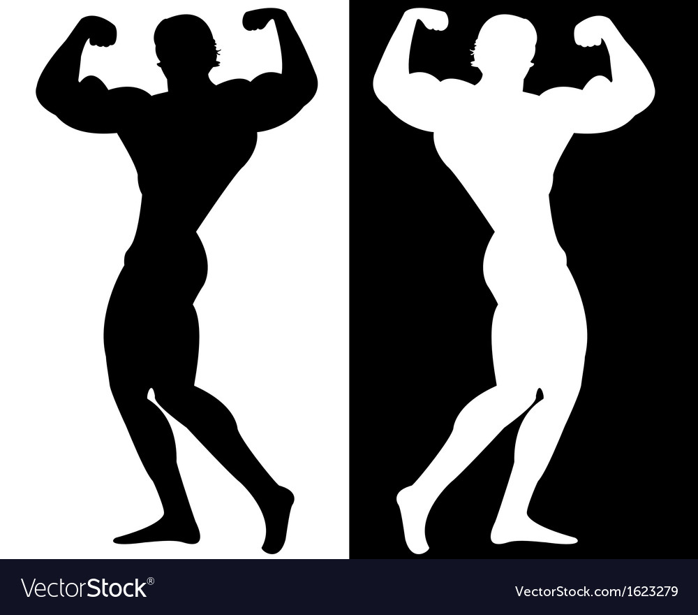 Bodybuilder Royalty Free Vector Image - VectorStock