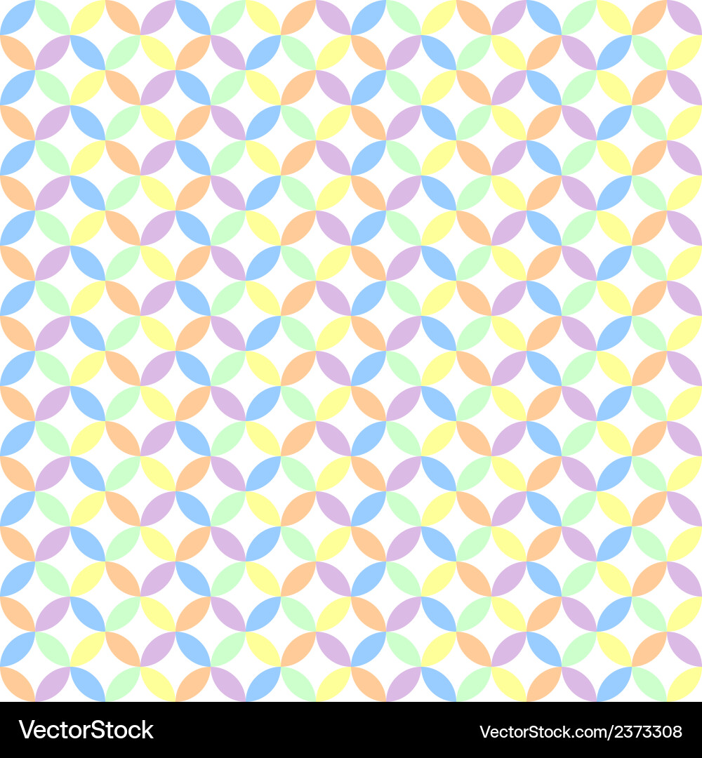 Circle pastel background Royalty Free Vector Image