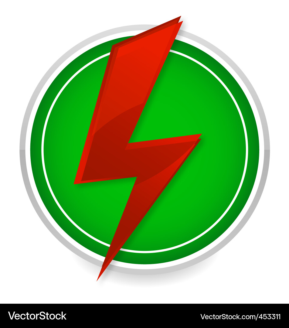 Red power Royalty Free Vector Image - VectorStock