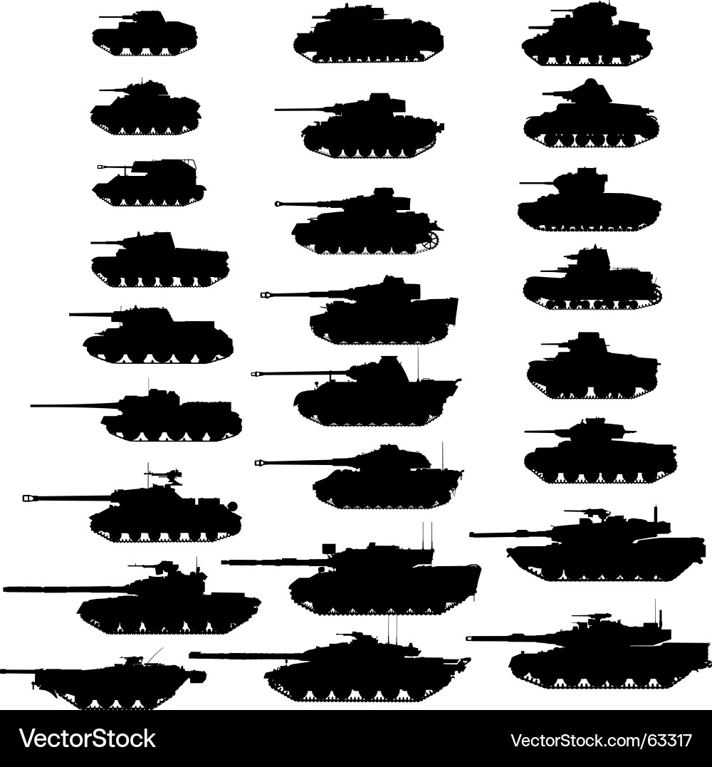Tanks Royalty Free Vector Image - VectorStock