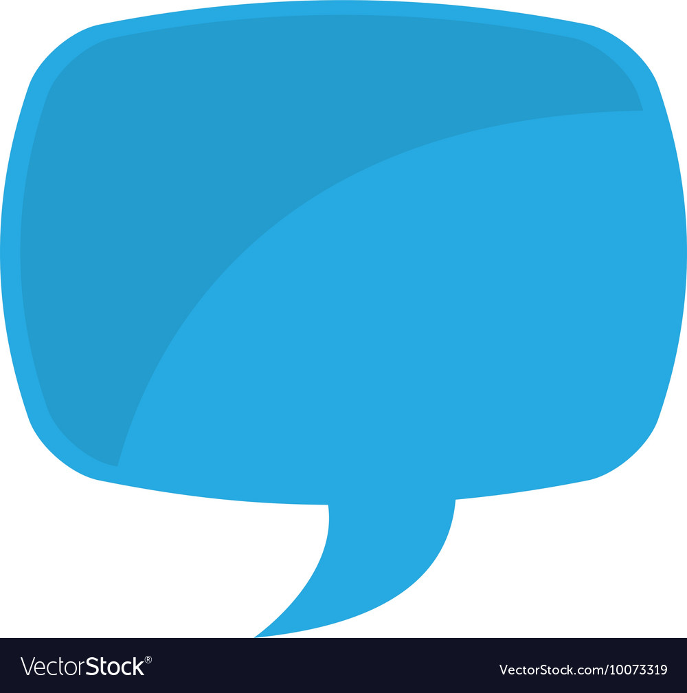 Speech bubble color message icon Royalty Free Vector Image