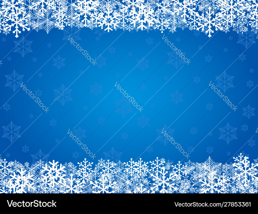 Christmas background blue Royalty Free Vector Image