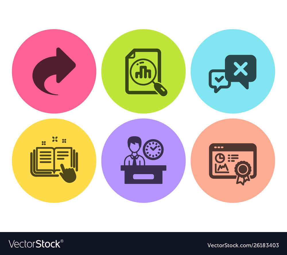 Presentation time share and technical Royalty Free Vector