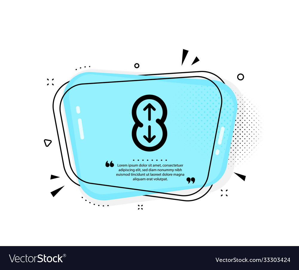 Scroll down button icon scrolling screen sign Vector Image