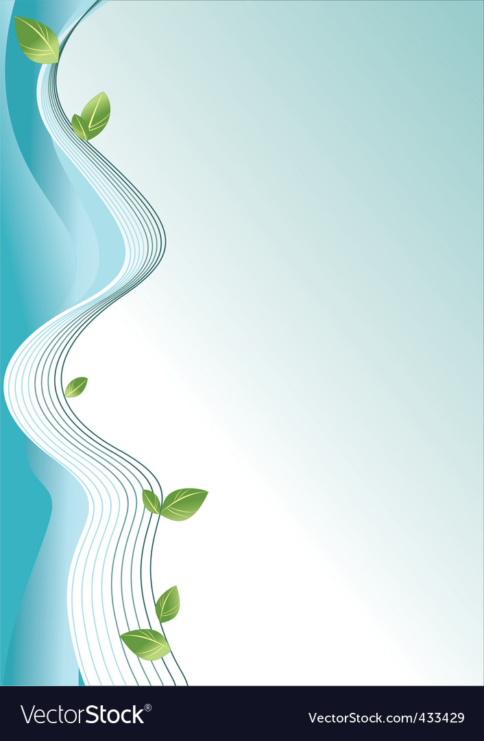 Wave border Royalty Free Vector Image - VectorStock