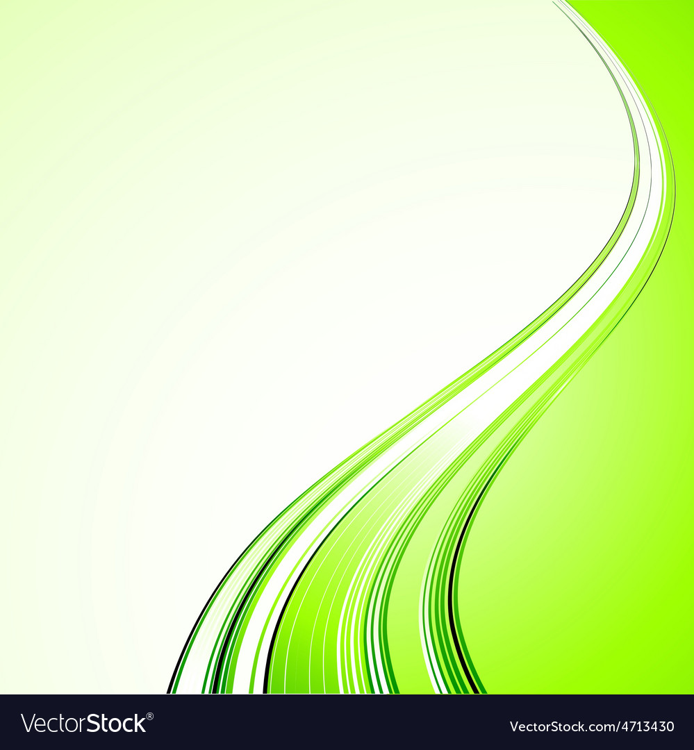 Abstract curved lines background Template Vector Image