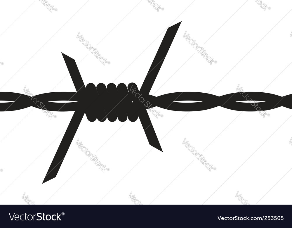 Razorwire Stock Photos Royaltyfree Images Vectors Razor Wire Silhouette ...