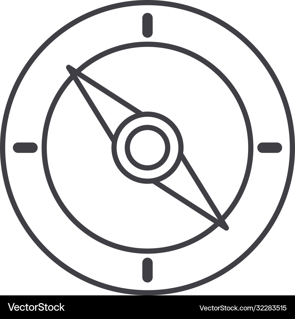 Compass rose navigation cartography expedition Vector Image
