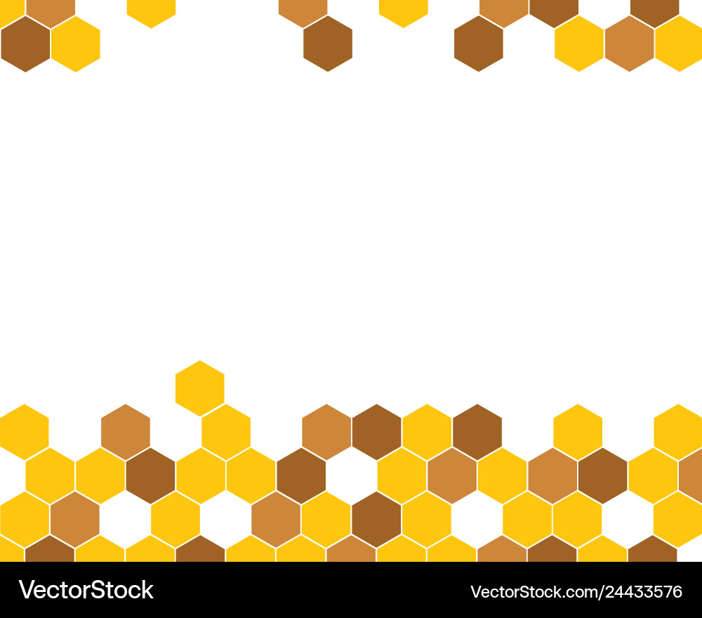 Hive abstract background Royalty Free Vector Image