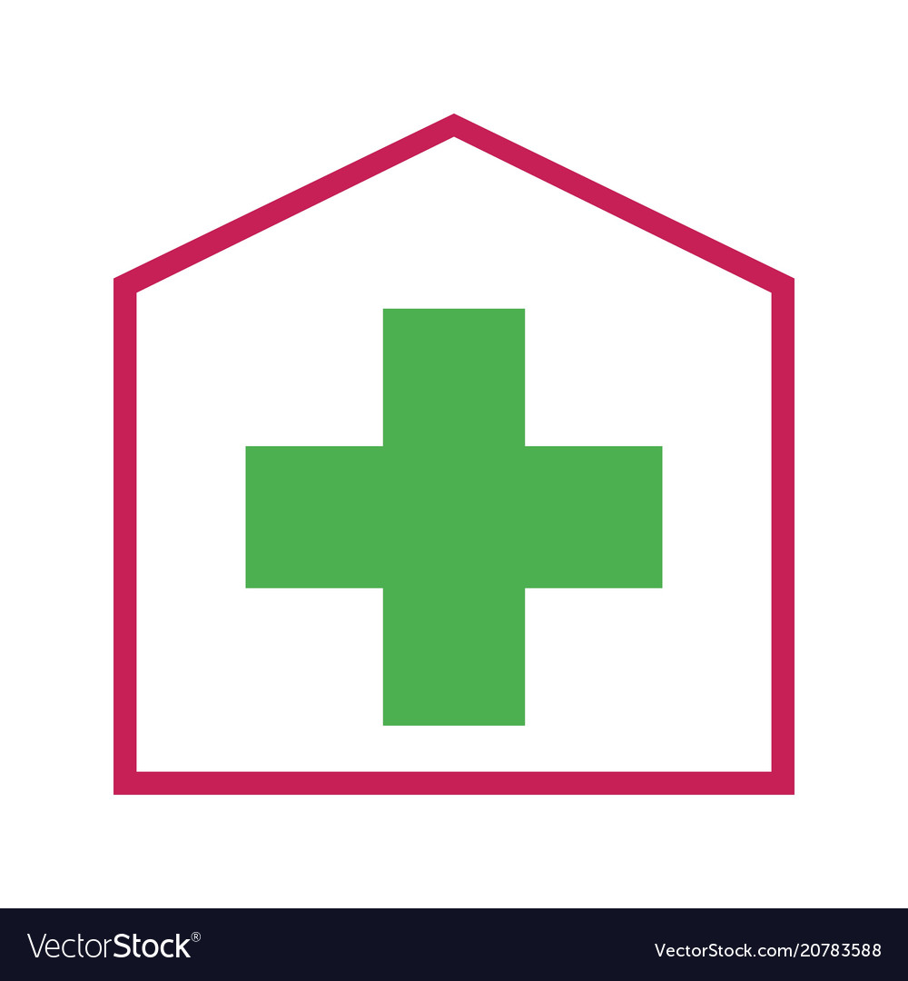 Green cross medical symbol Royalty Free Vector Image Green cross medical symbol Royalty Free Vector Image