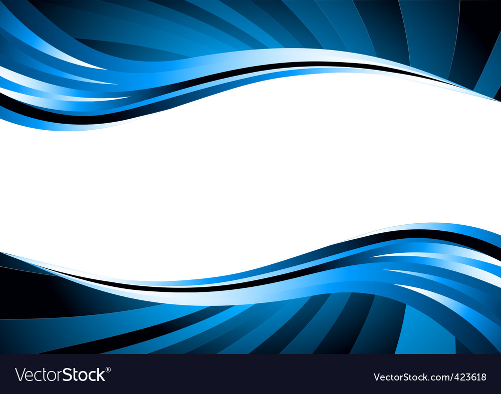 Vector wave background Royalty Free Vector Image