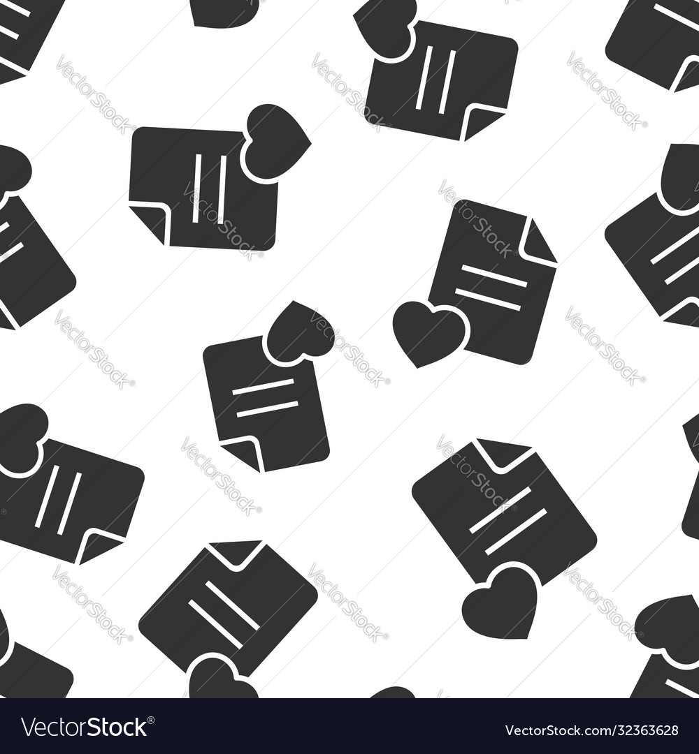 Wishlist icon in flat style like document Vector Image