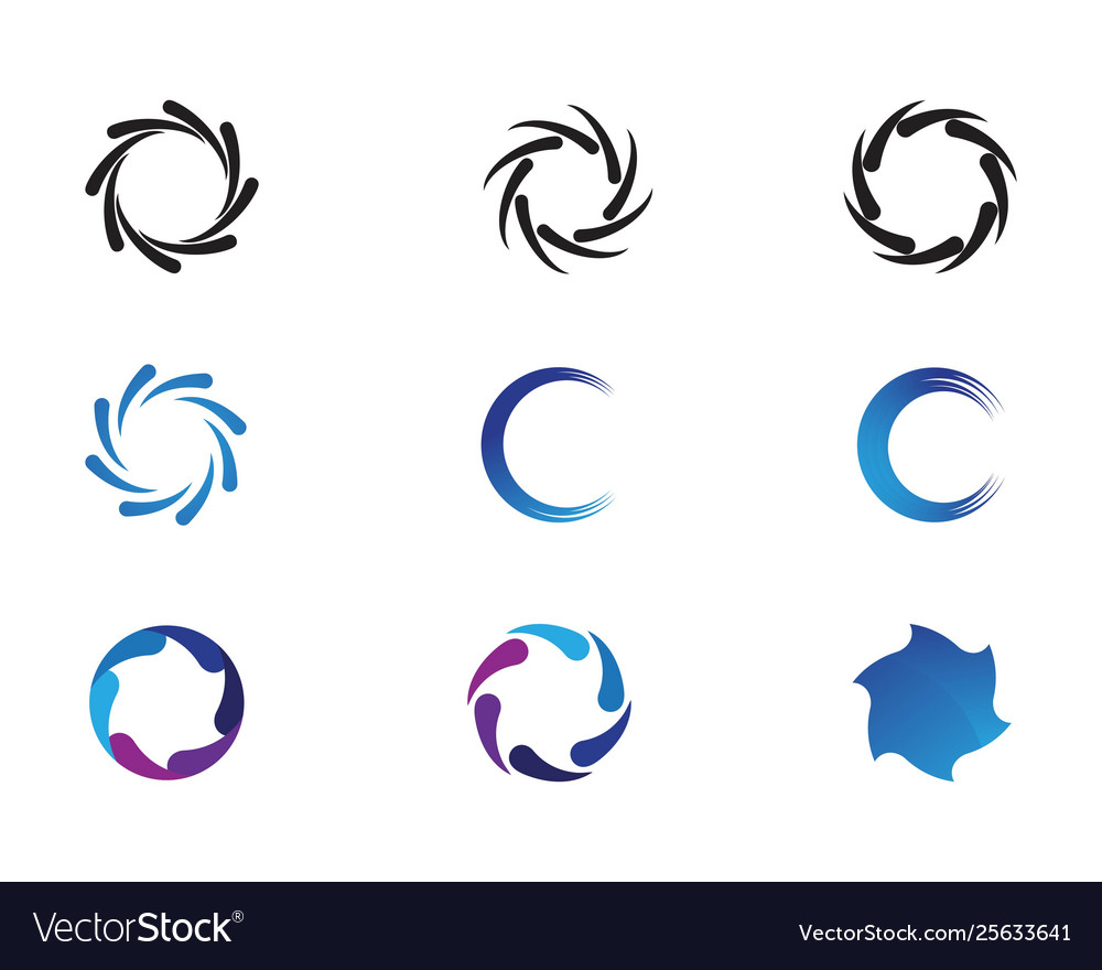 Vortex icon Royalty Free Vector Image - VectorStock