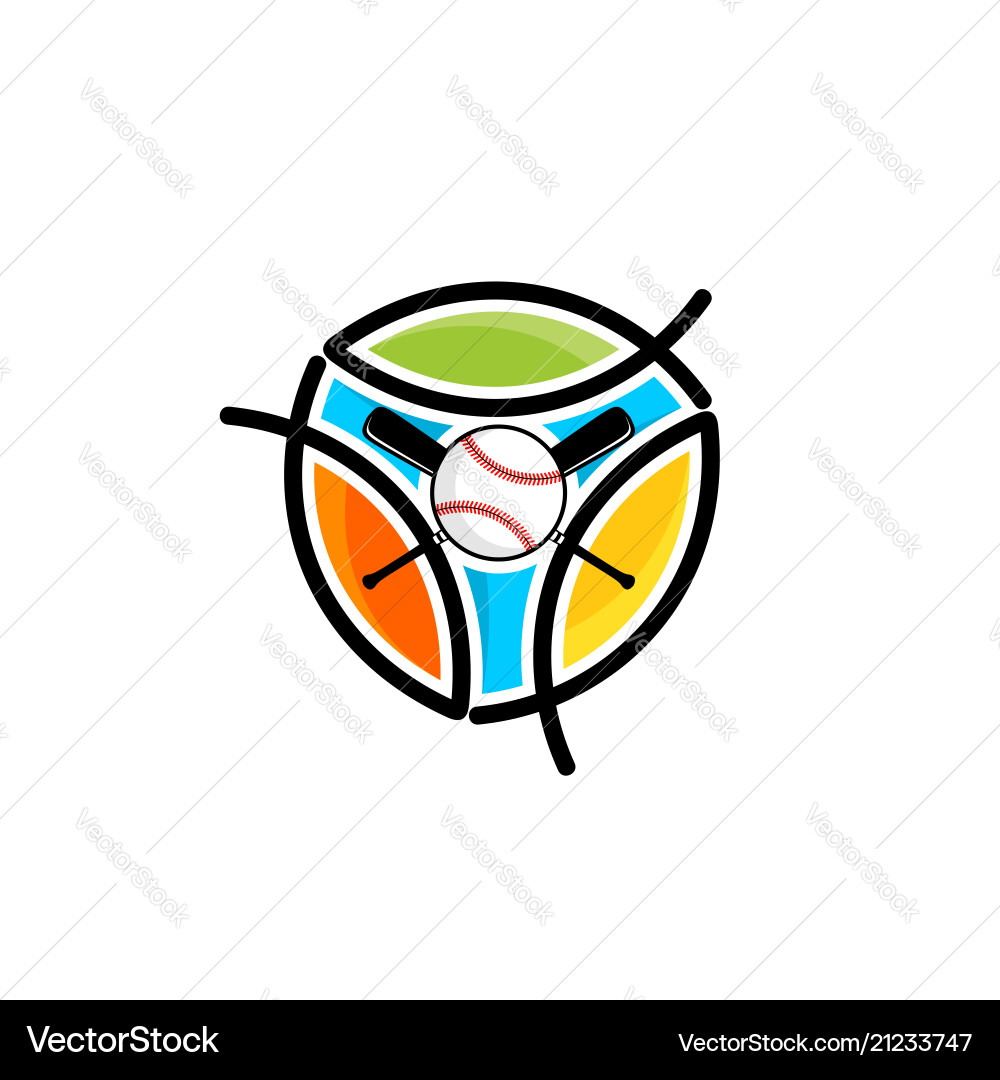 Athletic christian logo Royalty Free Vector Image