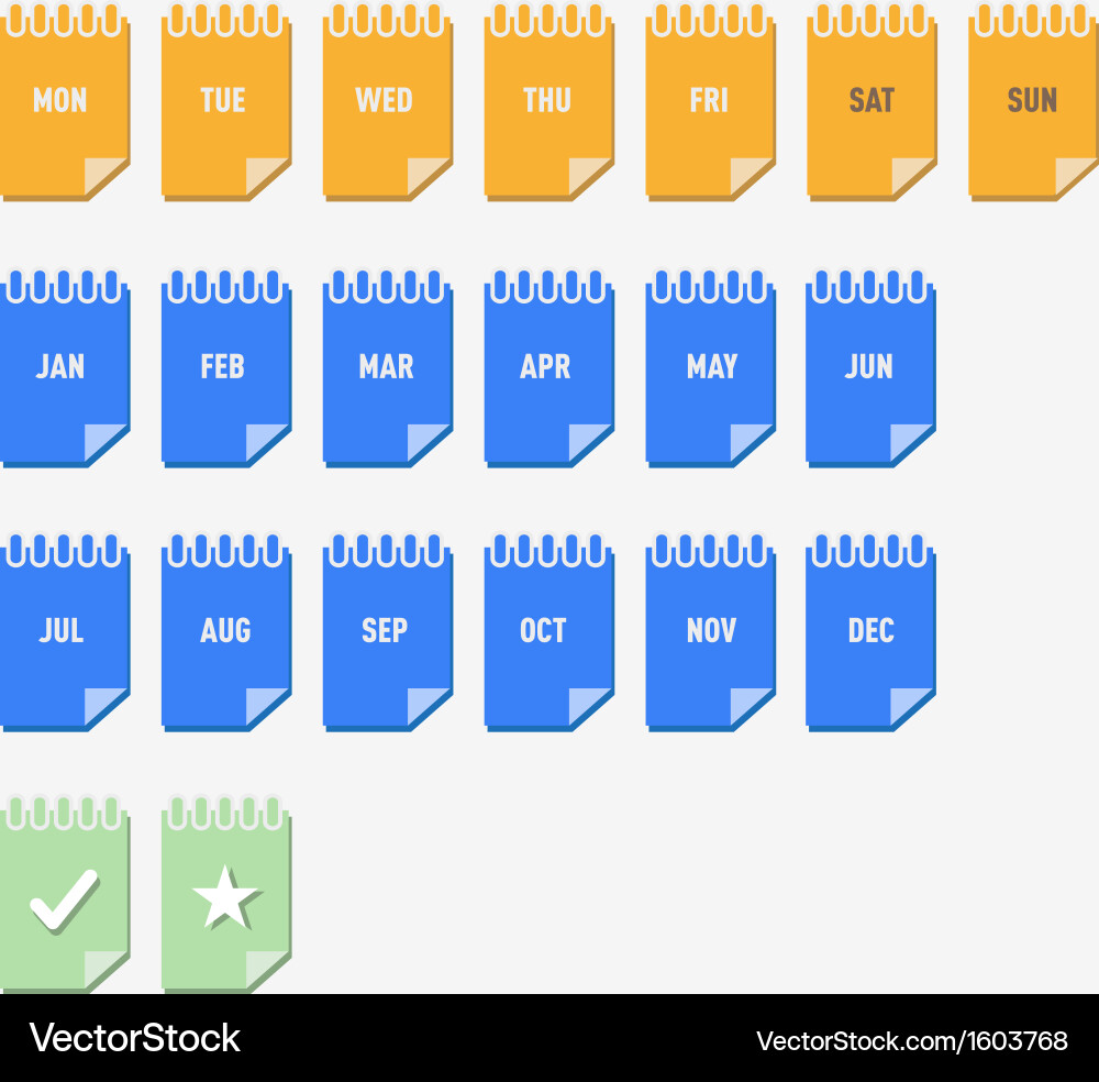 Calendar Graphics Royalty Free Vector Image - VectorStock