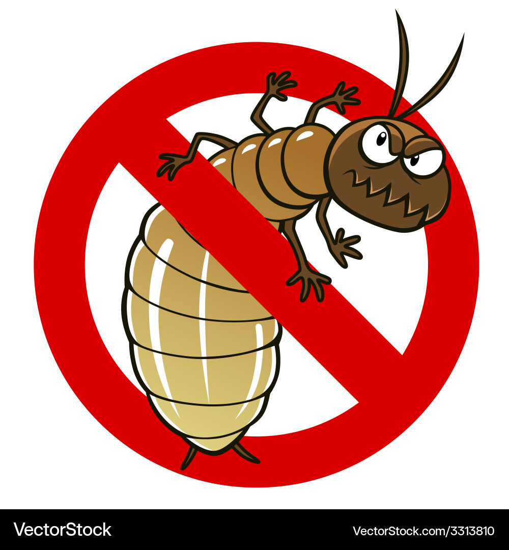 Anti termite sign Royalty Free Vector Image - VectorStock