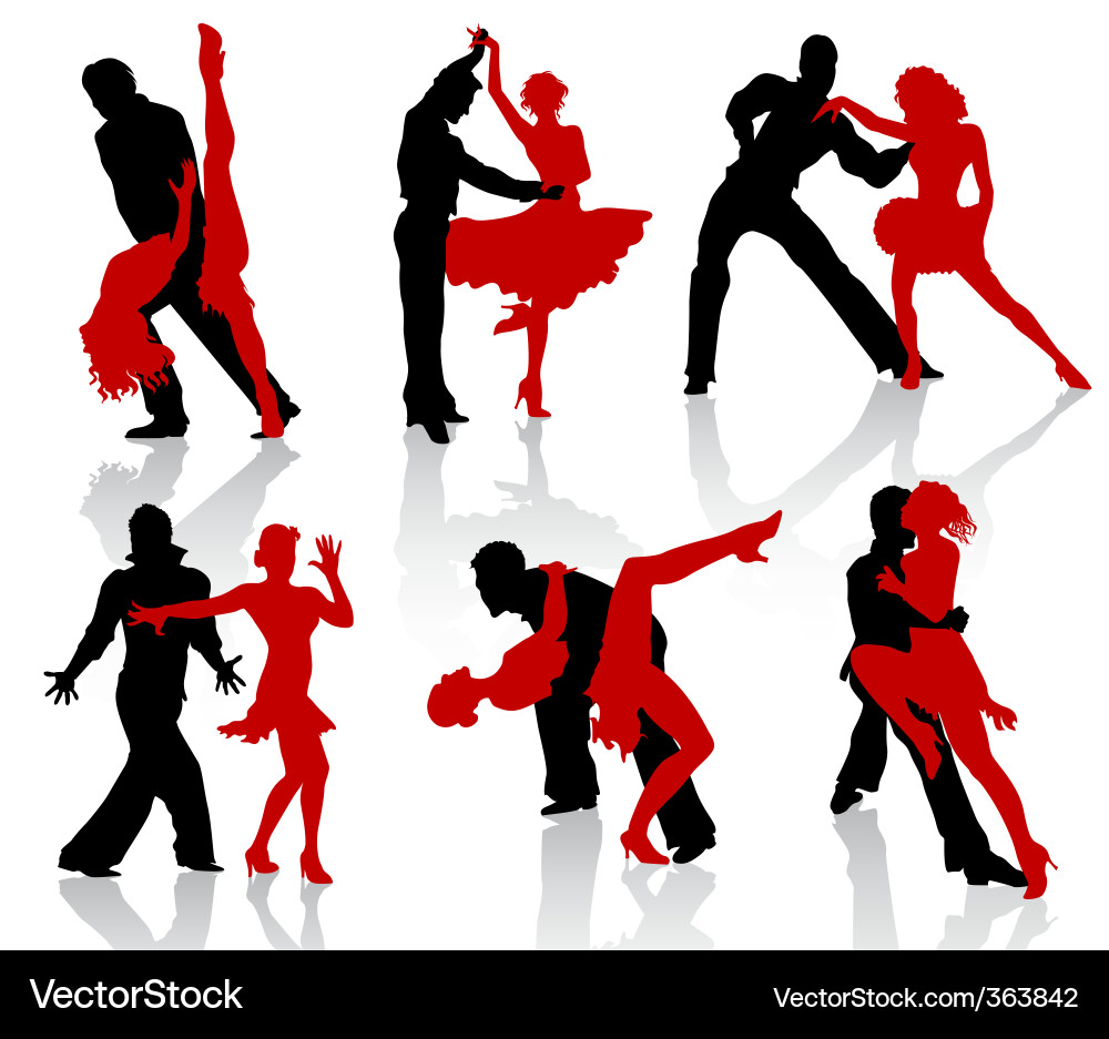 Ballroom dance Royalty Free Vector Image - VectorStock