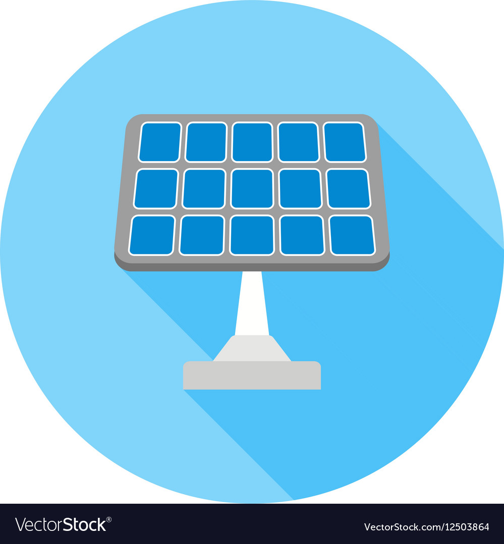 Solar panel Royalty Free Vector Image - VectorStock