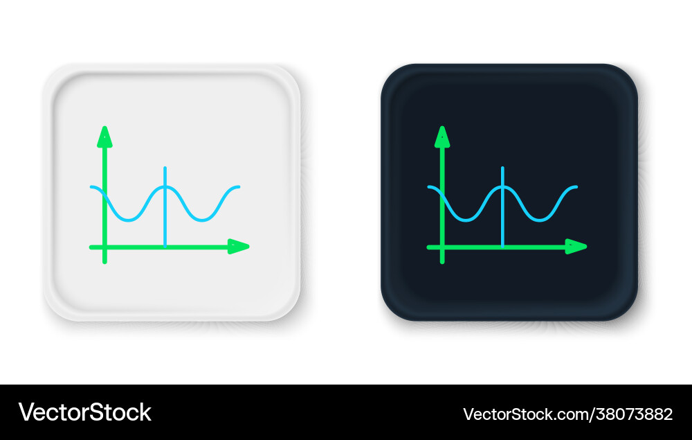 Line graph schedule chart diagram infographic Vector Image