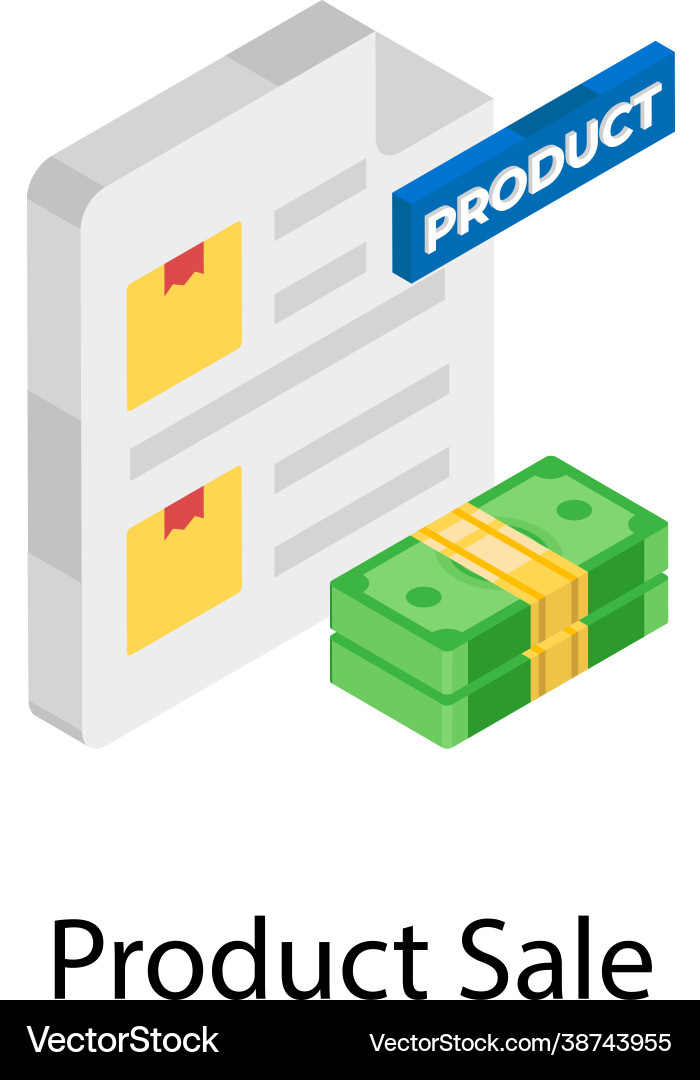 Product sale Royalty Free Vector Image - VectorStock