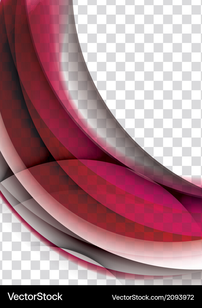 Wave abstract corporate flyer print design Vector Image