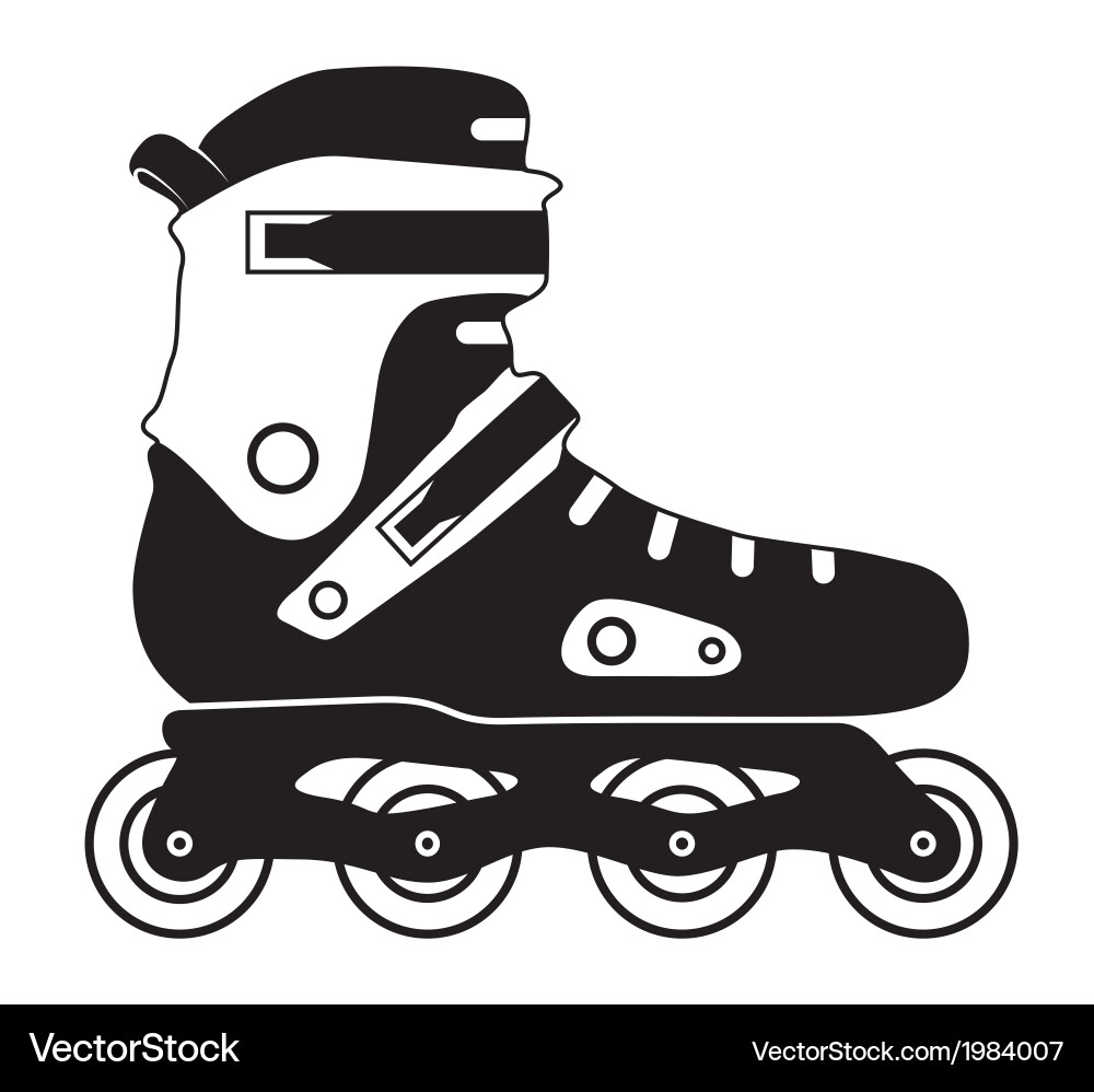 Roller skate Royalty Free Vector Image - VectorStock