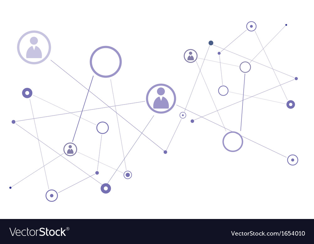Human connection Royalty Free Vector Image - VectorStock