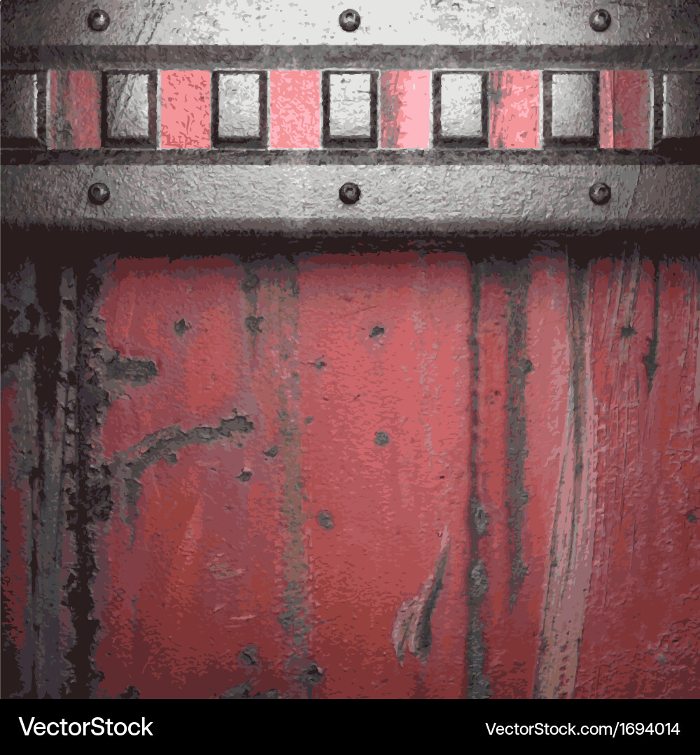 Old metal background Royalty Free Vector Image