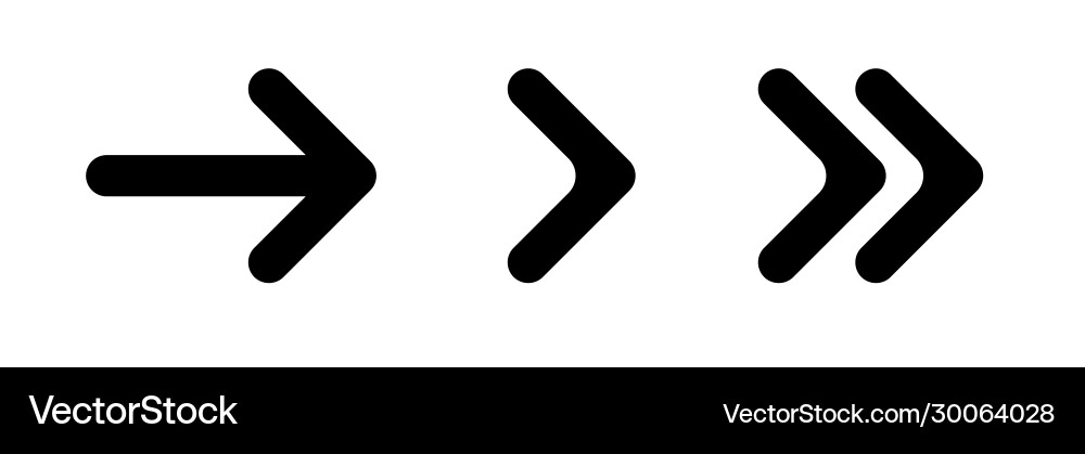 Arrows collection with elegant style Royalty Free Vector