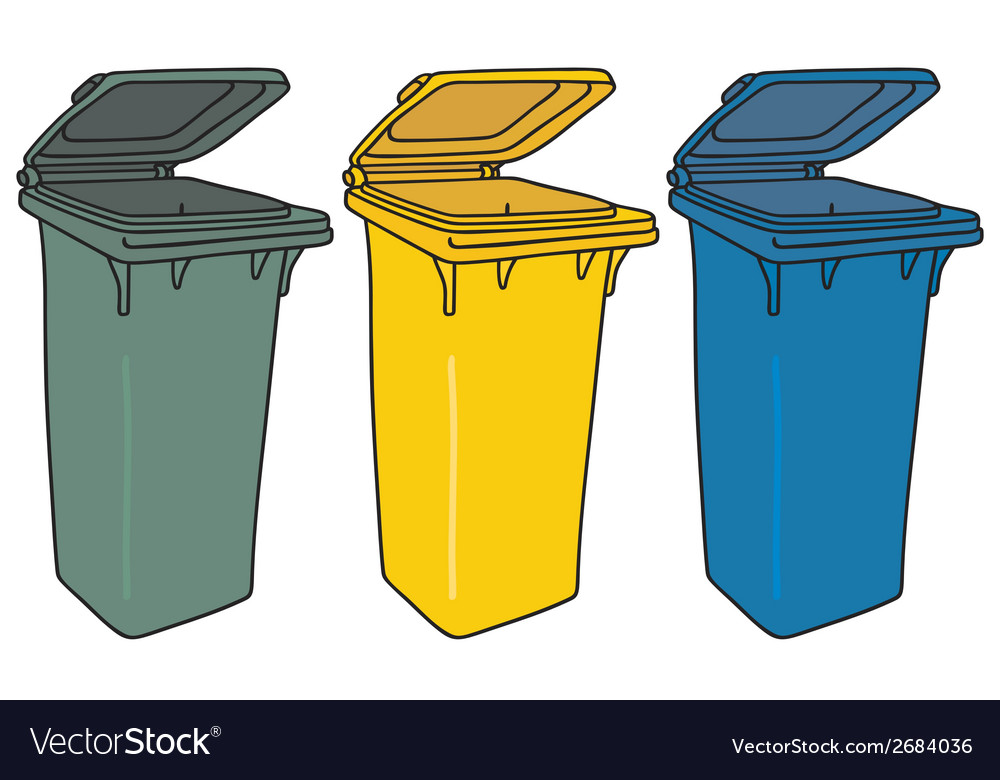 Dustbin Royalty Free Vector Image - VectorStock