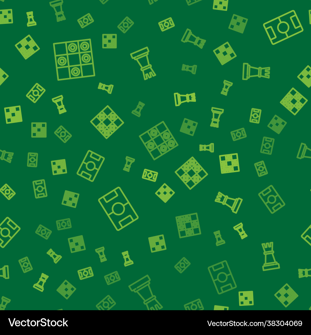 Set line board game checkers hockey table Vector Image