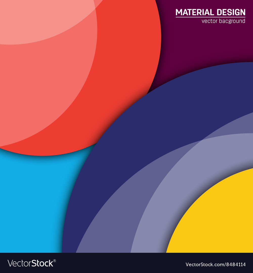Material design background abstract Royalty Free Vector