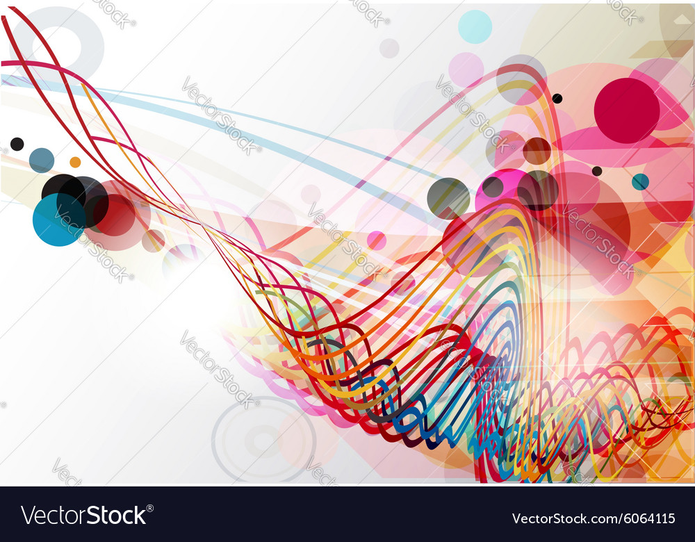 Abstract wave line Royalty Free Vector Image - VectorStock