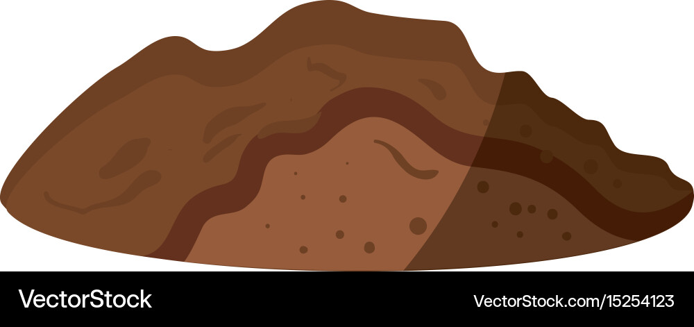 Soil icon image Royalty Free Vector Image - VectorStock