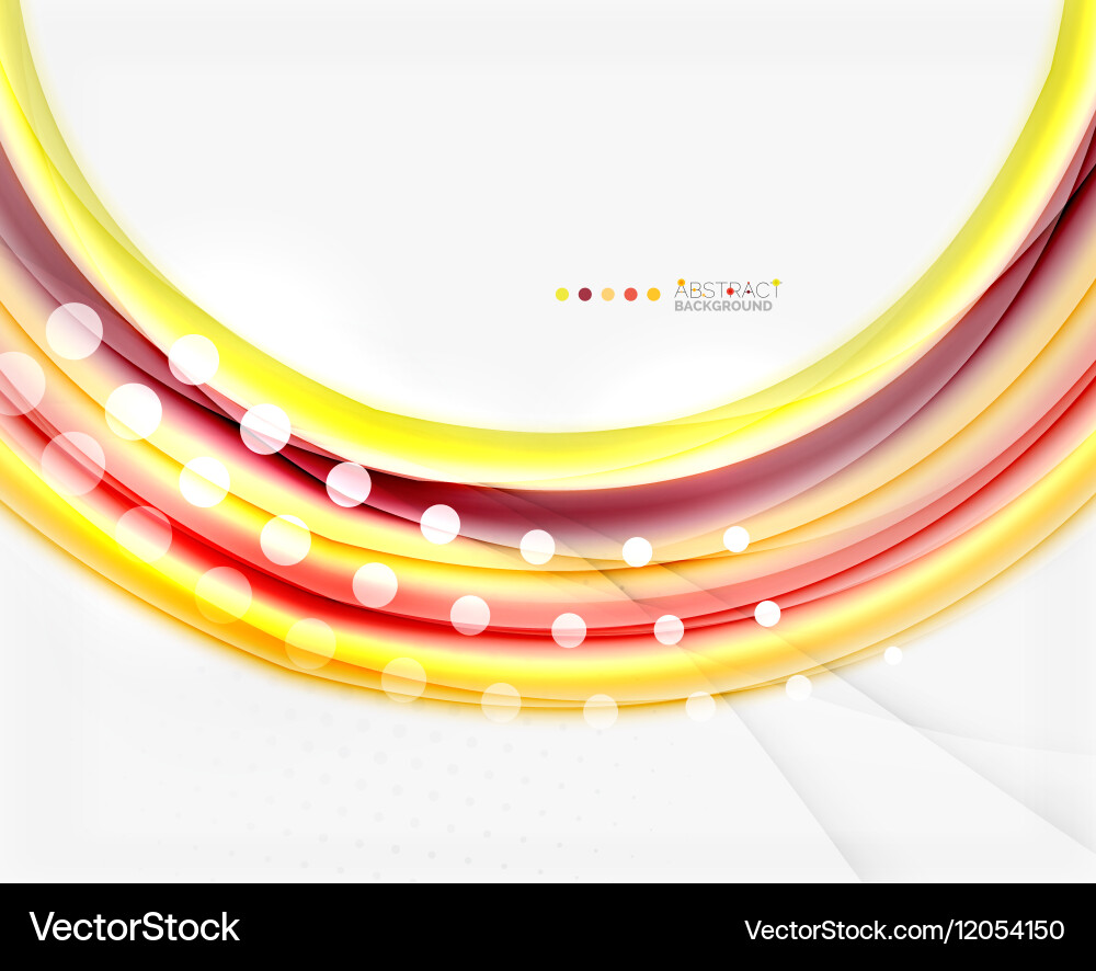 Abstract wave template Royalty Free Vector Image