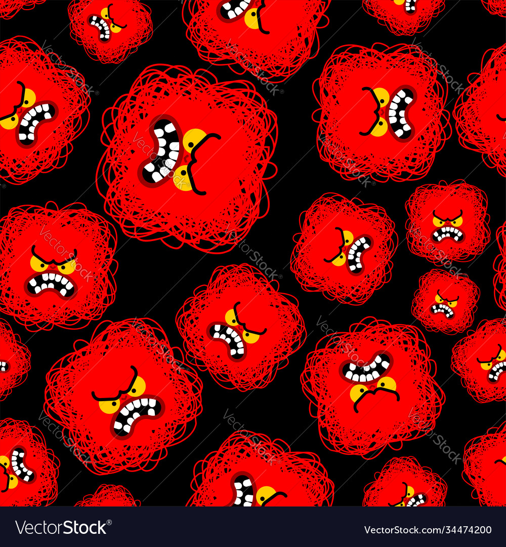 Anger red pattern seamless evil background texture