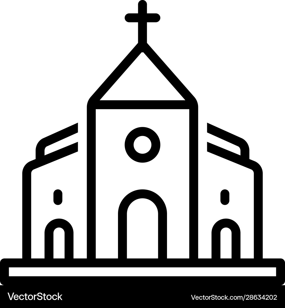 Church Royalty Free Vector Image - VectorStock